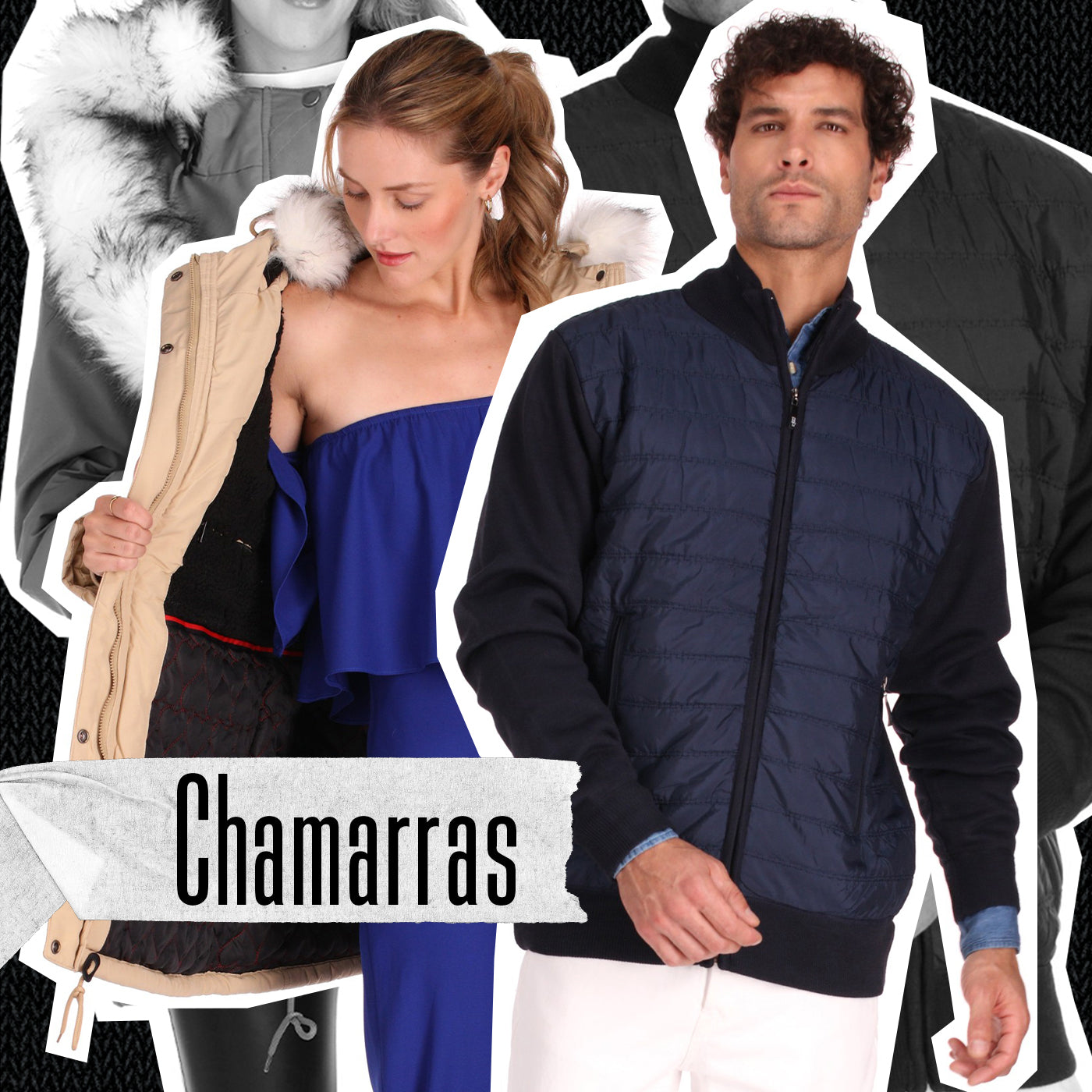 ¡Gran Variedad, Grandes Estilos, la nueva colección de chamarras Domit
